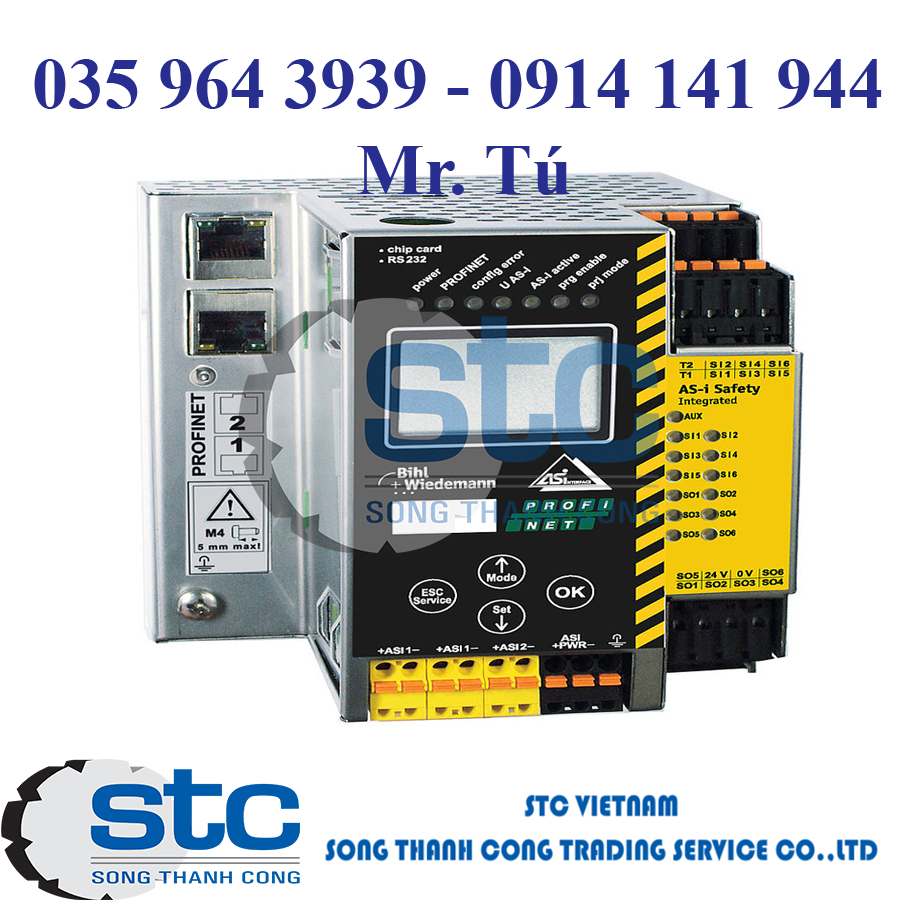 BWU3274 – Bộ chuyển mạch công nghiệp - Bihl+wiedemann - Công ty TNHH TM ...