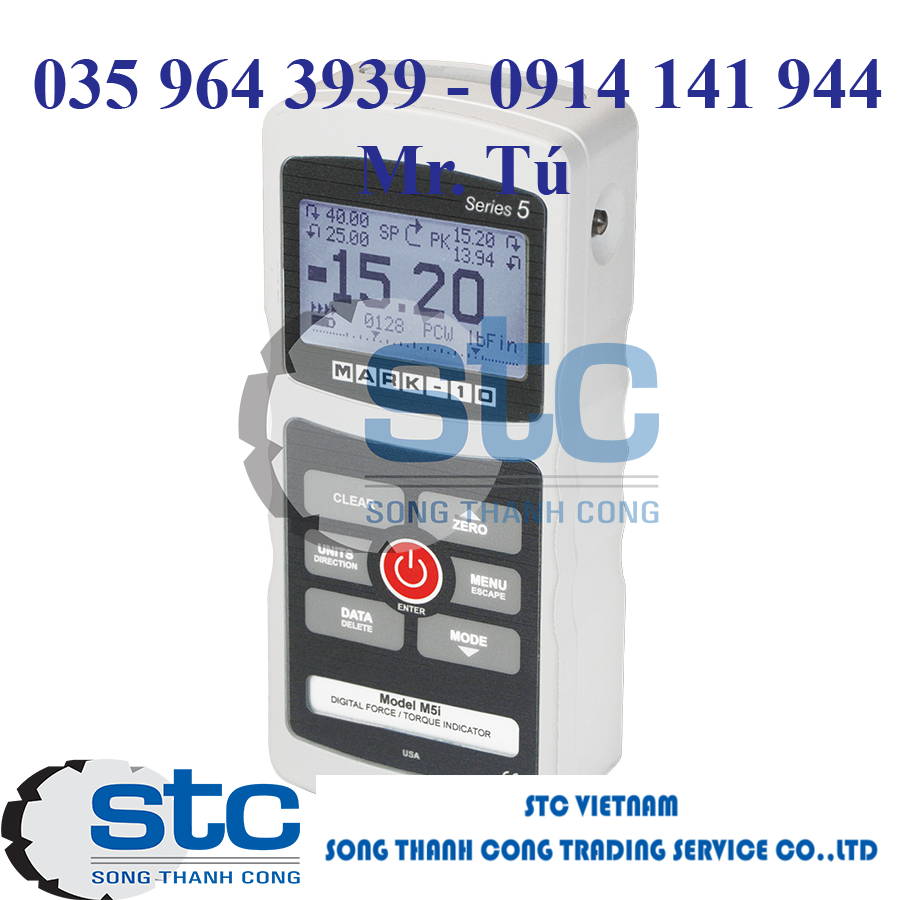 Mark-10 – MI5 – Cảm biến đo lực – Mark -10 - Công ty TNHH TM DV Song ...